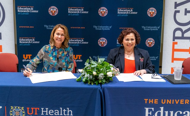 The Newsroom - UTRGV establishes MOU with UT System Center in Laredo