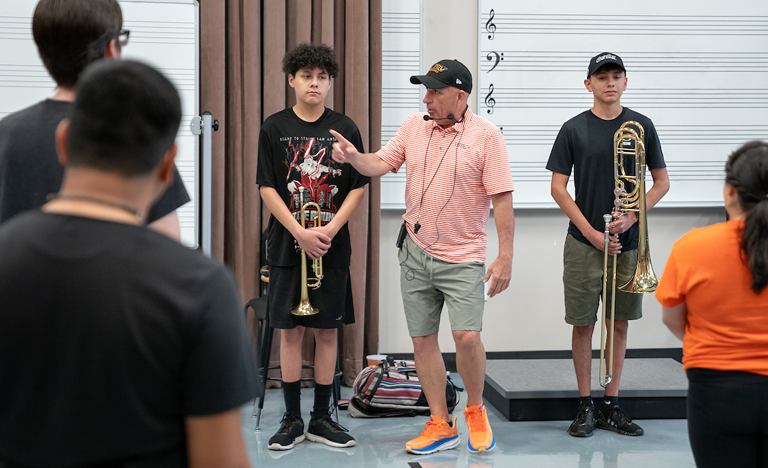 The Newsroom - UTRGV welcomes first marching band director