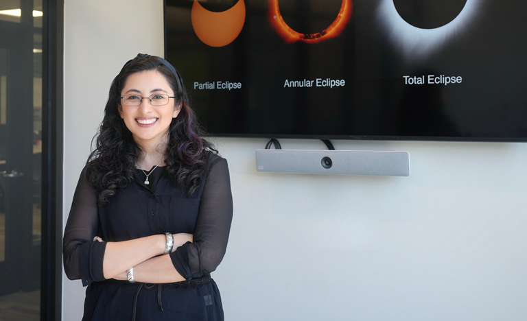 The Newsroom - UTRGV astronomer to feature in Exploratorium Museum's Solar Eclipse broadcast