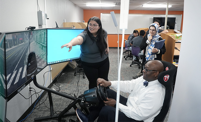 The Newsroom - NSF's Moore visits UTRGV, champions STEM progress