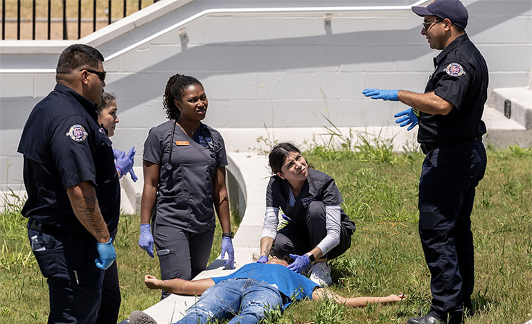 The Newsroom - UTRGV School of Nursing hosts mass casualty simulation ...