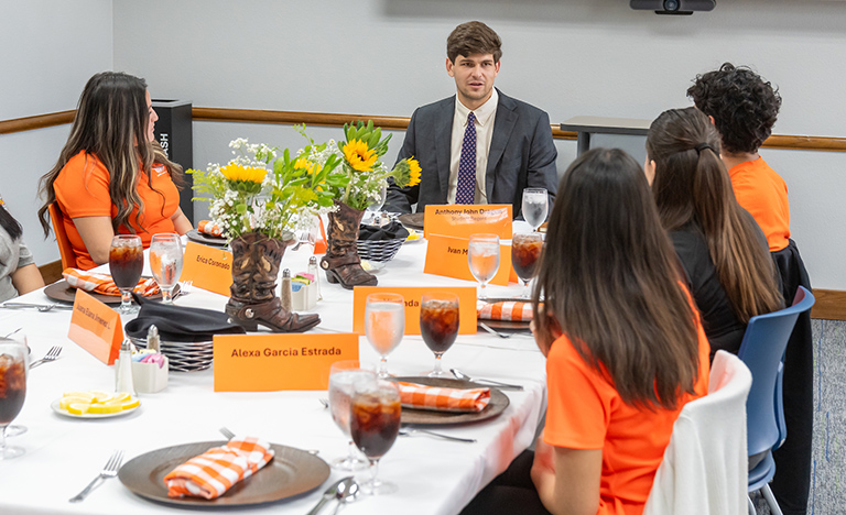 The Newsroom - UTRGV welcomes Student Regent Anthony Dragun for campus ...