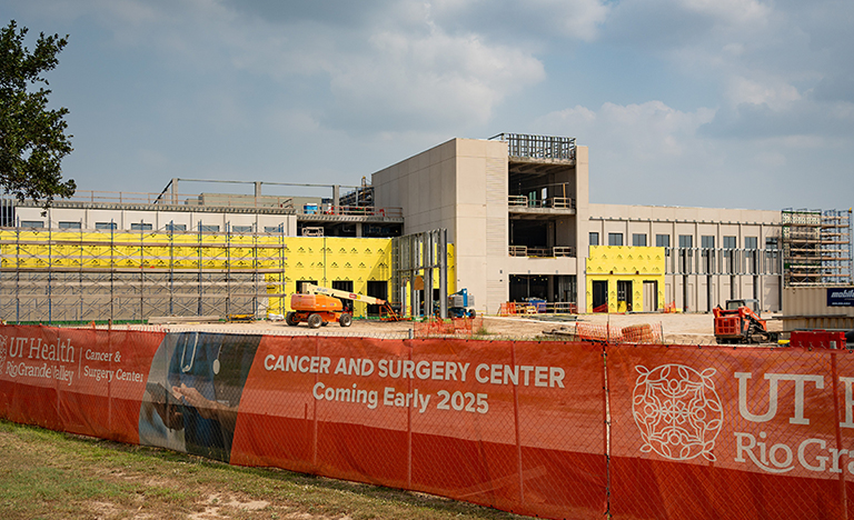 The Newsroom - UT Health RGV Cancer and Surgery Center on track for ...