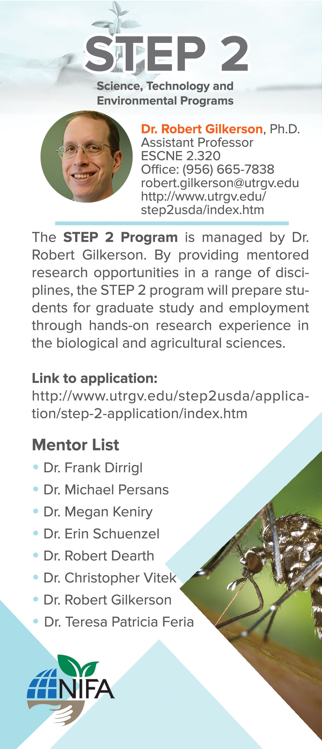 UTRGV | STEP 2 USDA Research Success