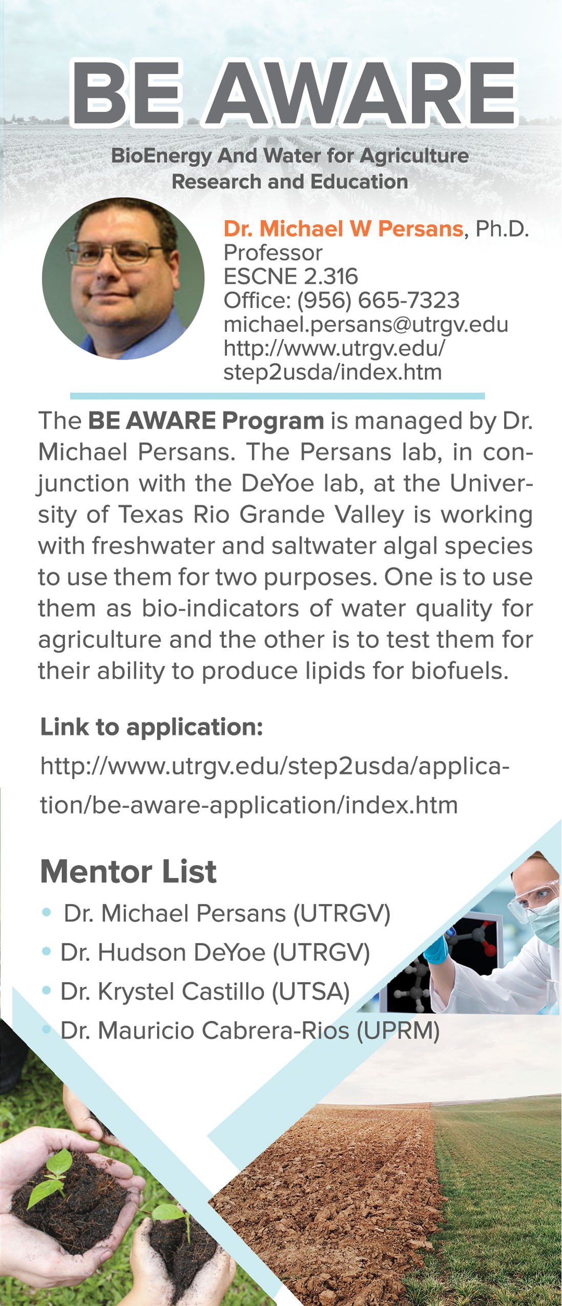 UTRGV | STEP 2 USDA Research Success