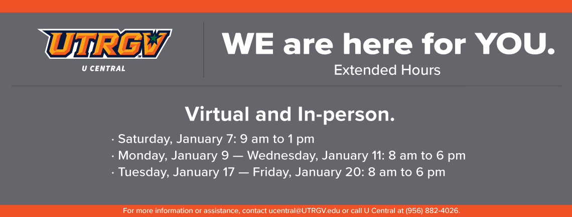 UTRGV U Central | UTRGV